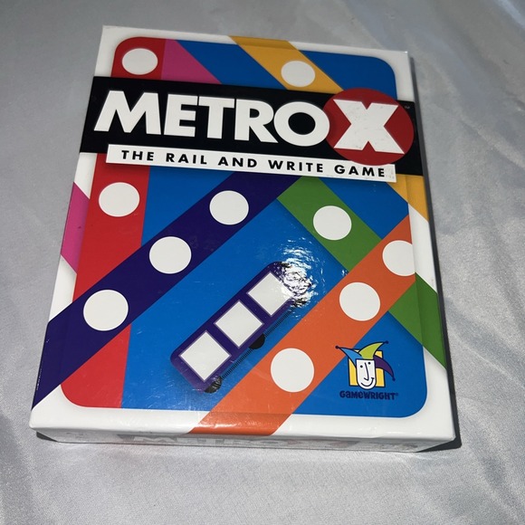 Gamewright | Games | Metro X The Rail And Write Game Gamewright | Poshmark